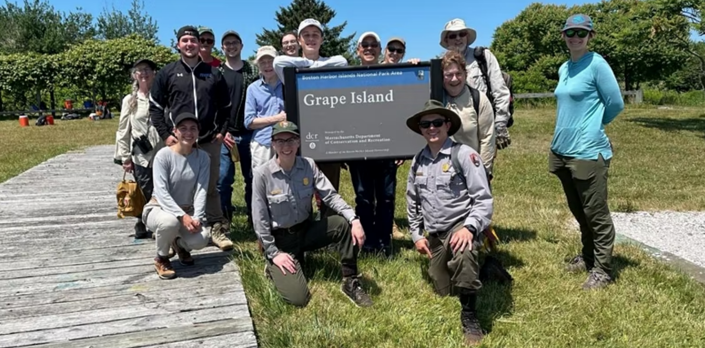 Stewardship Saturday at Grape Island - Boston Harbor Islands